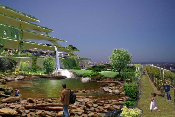 Inhabitable Space Frames Create Affordable Cloud Center Communites ...